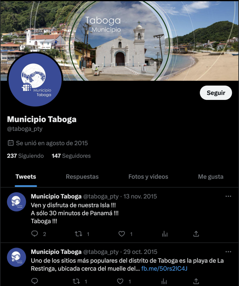 Municipio de Taboga – Municipios Digitales